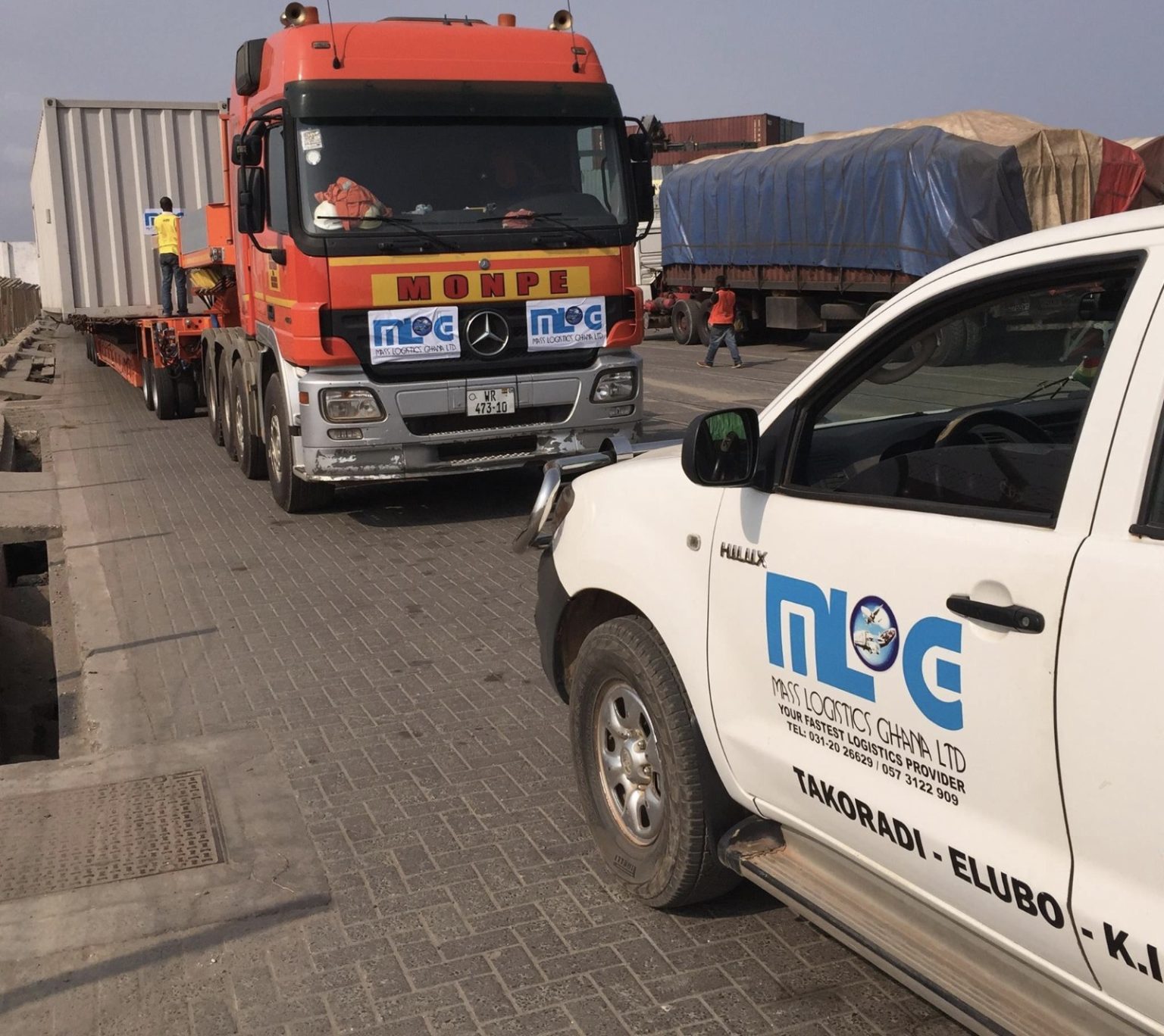 Trucking – Mass Logistics Ghana